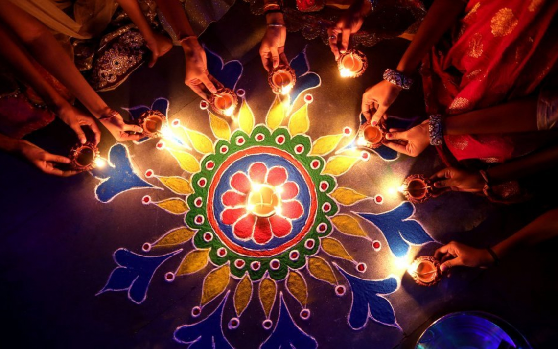 Sparking Up Diwali: A Festival of Lights at RRCE | RRCE